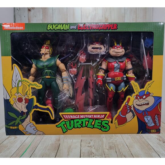 Mutant Ninja Turtles | Toys | Neca Teenage Mutant Ninja Turtles Scale Bugman And Electrozapper 7 ...